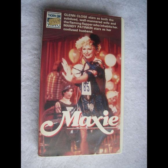 Media | Case Only Maxie Glenn Close Flaming Flapper Dancer 1985 Vhs ...